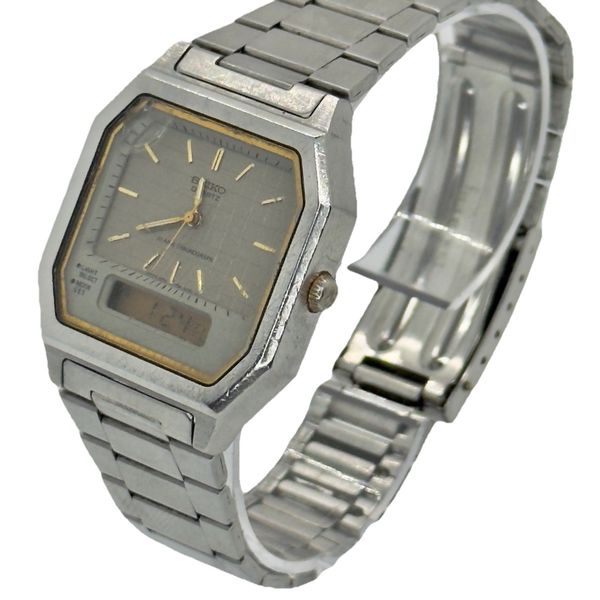 Vintage SEIKO Alarm Chronograph Analog/Digital Men's Watch H601-5390 Original | WatchCharts ...