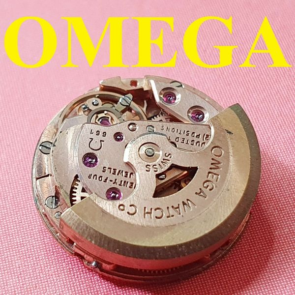 Movement OMEGA Automatic Cal. 661 Movement Watch Parts Working Running ...
