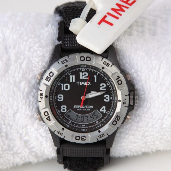 Timex T45171 Timex Men's Expedition Analog-Digital, BLACK - Chrono ...