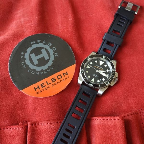 FS: Helson SS Shark Diver 40mm, C3 Lumed Sapphire Bezel, 500m, Miyota ...
