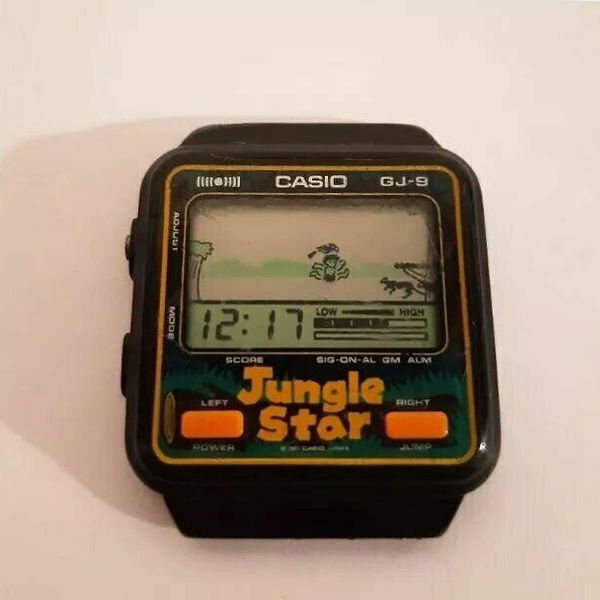 Vintage Casio Game Watch Jungle Star GJ-9 Rare | WatchCharts