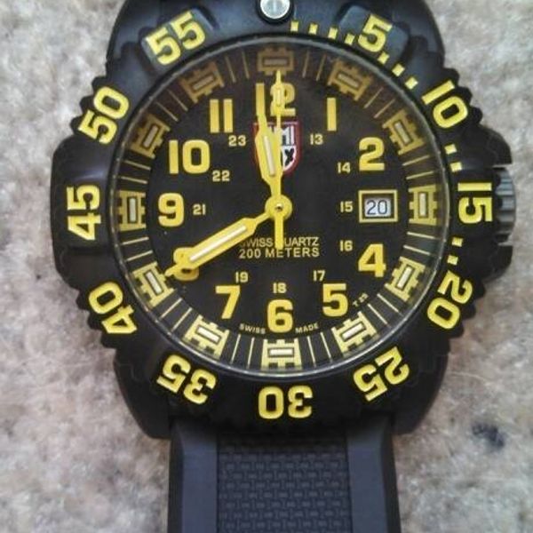 FS: Yellow Luminox Colormark $150 | WatchCharts Marketplace