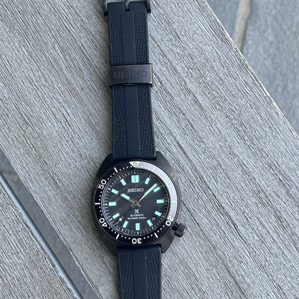SEIKO Prospex Turtle Black Series SPB335J1 Automatic Diver Watch ...