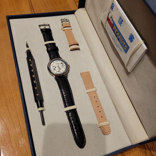Fossil Limited Edition Snoopy Watch LI 1680 Joe Cool, Ace, Explorer ...