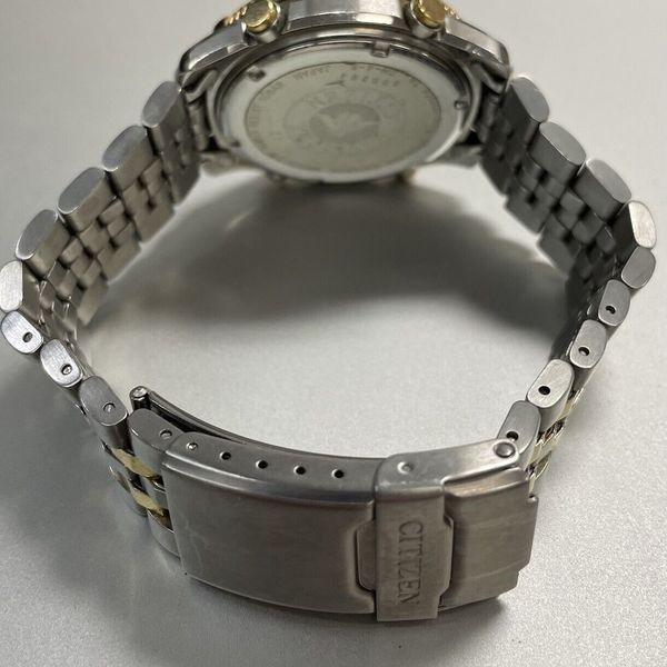 Citizen World Time Chronograph C300-Q00206 RARE Find for Repair/Parts ...