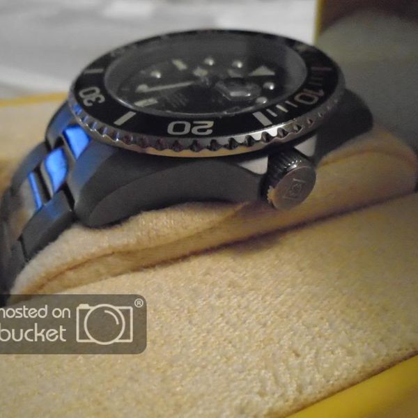 Invicta 0420 Pro Diver Automatic Black Dial Titanium Watch | WatchCharts