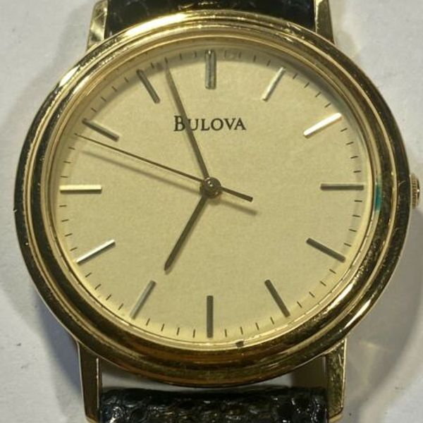 Bulova Mens Quartz Running Watch | WatchCharts