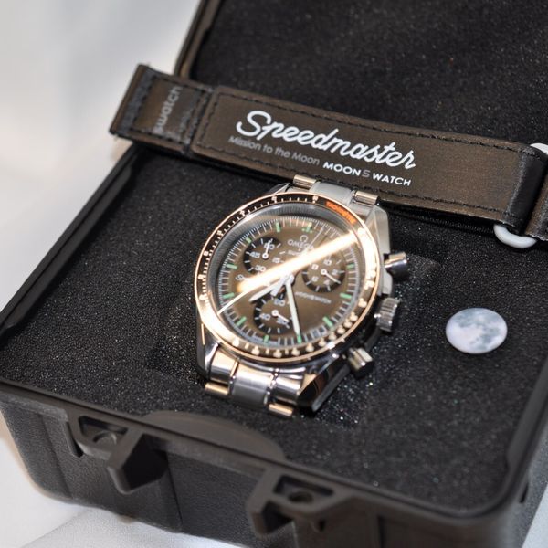 Omega x Swatch Moonswatch Mission to the Moon â Upgraded Steel Case ...