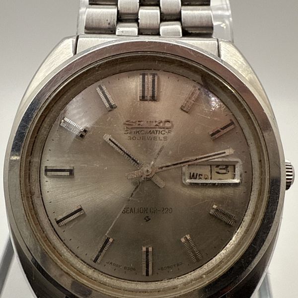 1960â s Seiko SeaLion 30J Seikomatic-R CR-220 Box & Papers Waterproof ...