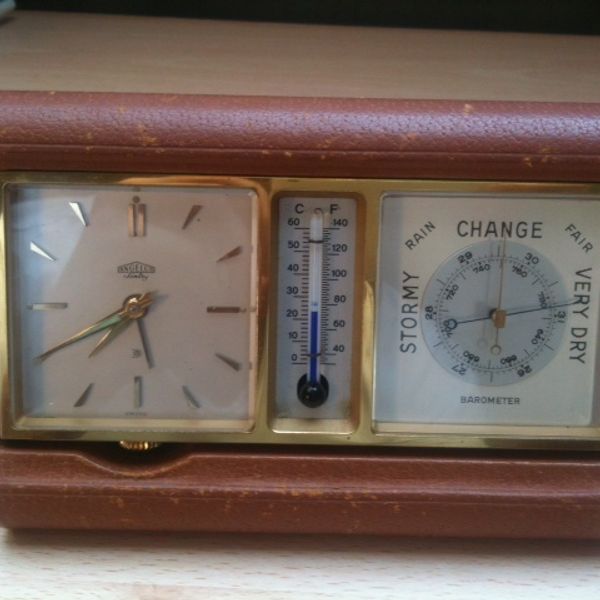 Angelus 8 Day Travel Clock 1956 (swiss) | WatchCharts Marketplace