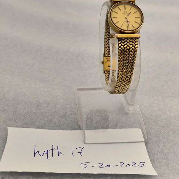 [WTS] OMEGA De Ville cal. 1353 Rare textured dial Ref 591.062 Gold ...