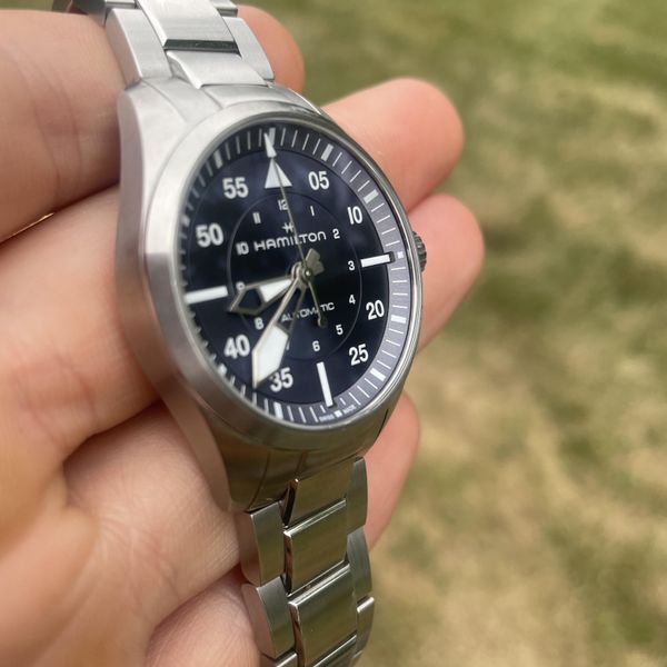 [WTS] Hamilton Khaki Pilot Aviation 36mm Indigo | WatchCharts Marketplace