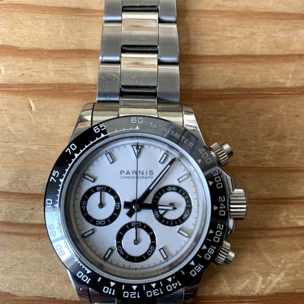 Parnis 39mm Chronograph Quartz Wristwatch | WatchCharts Marketplace