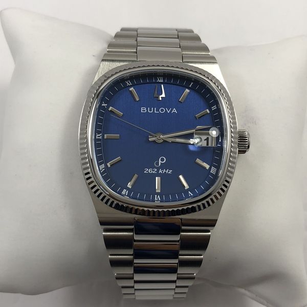 Bulova Super Seville Precisionist Quartz Blue Dial Steel Men's Watch ...