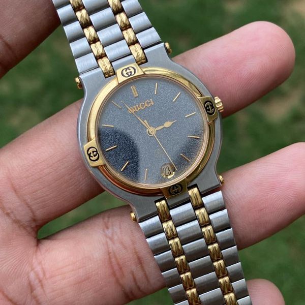 [WTS] GUCCI 9000M Stunning Charcoal Dial | WatchCharts