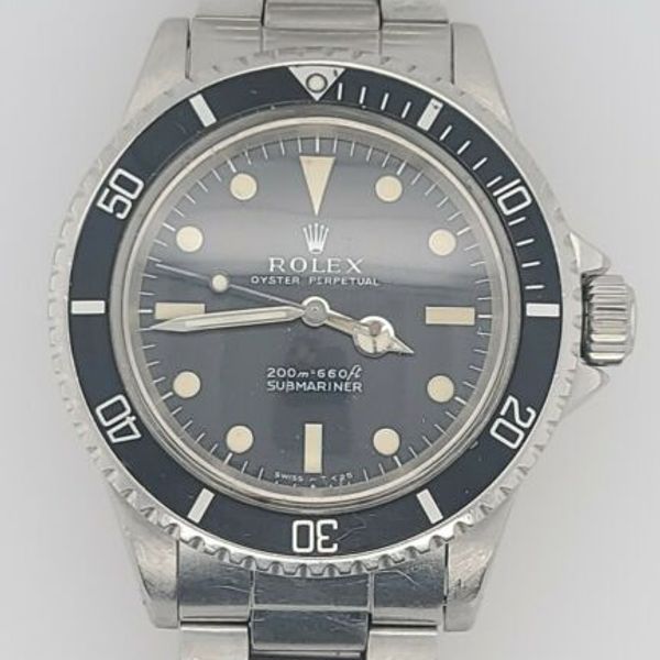 1970 Rolex submariner Ref 5513 Meters First Matte Dial No date 40mm ...