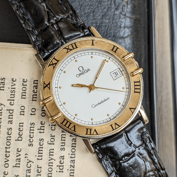 [WTS] Omega Constellation 18k Gold Bezel ???? with Roman Numerals for ...