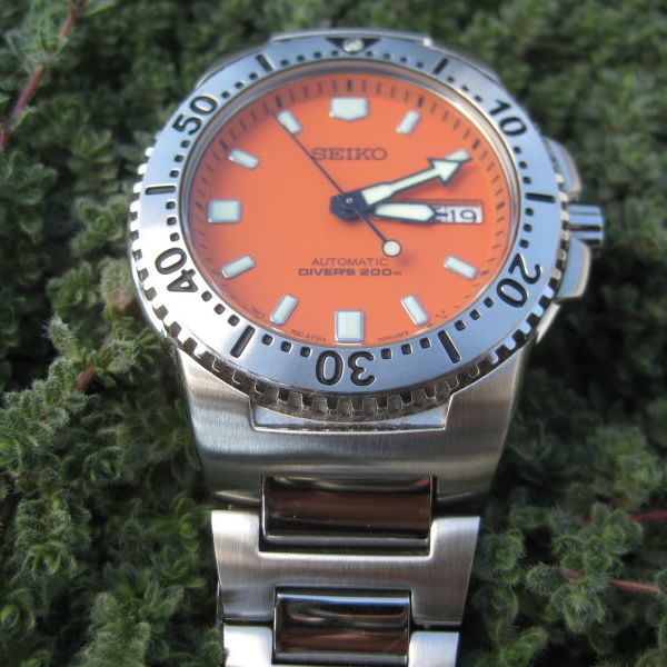 FS: Seiko SKX A61 Orange Knight SOLD! | WatchCharts