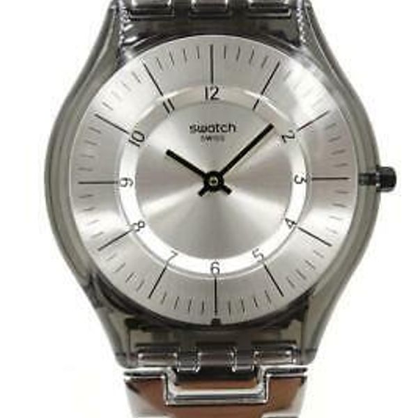 New Swiss Swatch Classic Skin METALMIX Women Watch 34mm SFM134G $125 ...