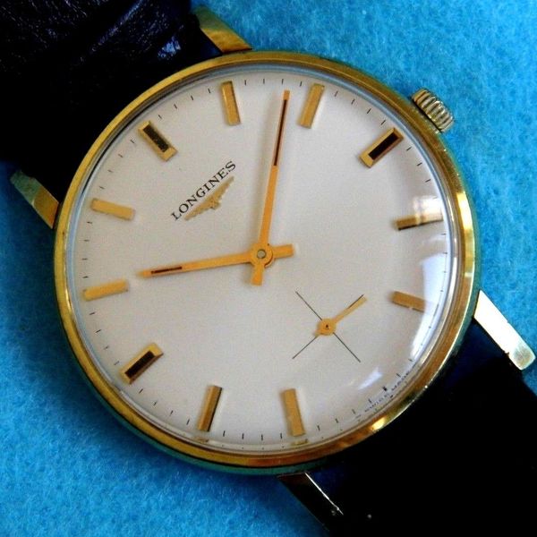 Rare beautiful condition vintage LONGINES watch Cal. 490. 1970S swiss ...