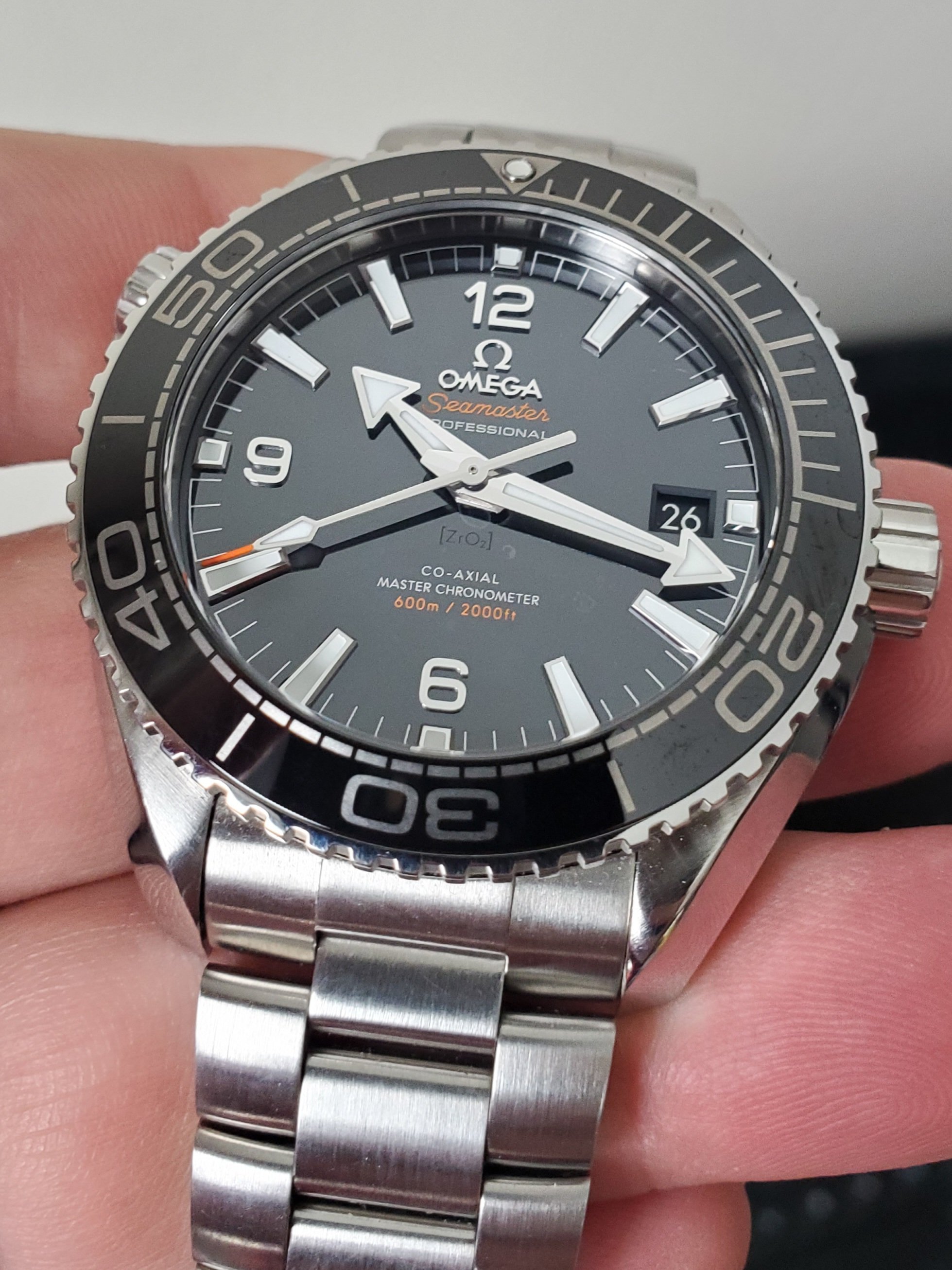 [$3,800 USD] Omega Planet Ocean, 43.5 | WatchCharts