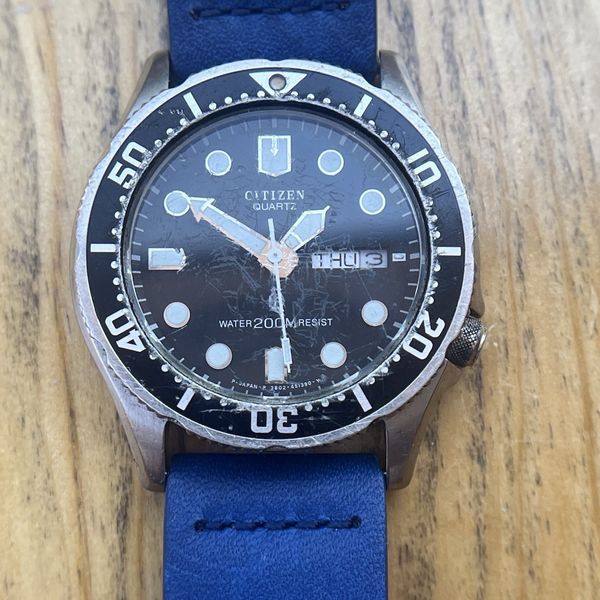 Vintage Citizen Diver Watch Quartz | WatchCharts Marketplace