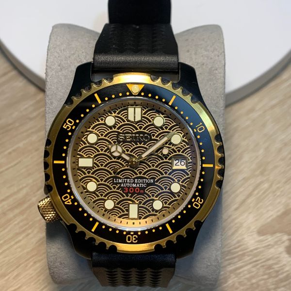 [WTS] Custom Seiko - Heimdallr Promaster Mod with Golden Seigaiha ...