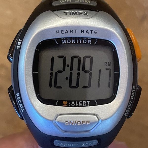 Timex 632 Heart Rate Monitor Watch and Strap. New Battery ...
