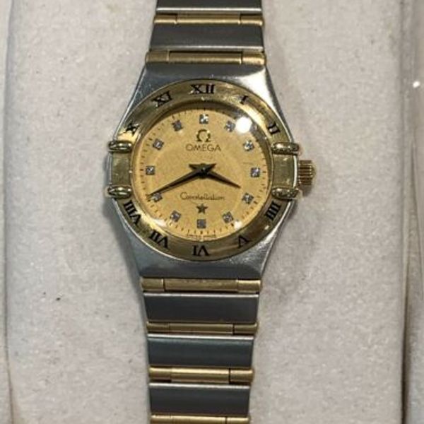 OMEGA Constellation Lady 18K & SS Factory Diamond Dial | WatchCharts