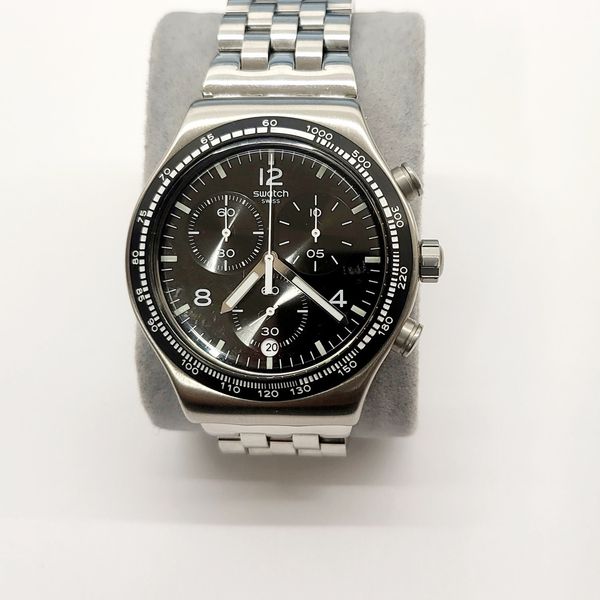 Swatch Irony Chrono 2016 - YVS444G- Night Flight - Leggermente Usato ...