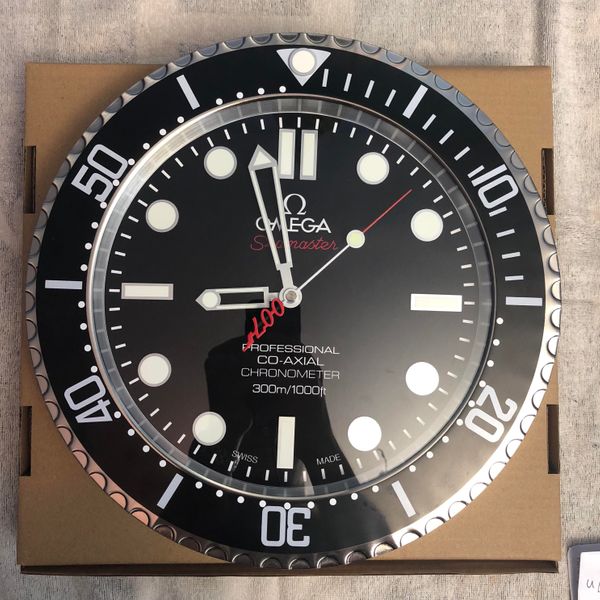 [WTS] Omega Wall Clock with Lume & Smooth Sweep Second Hand ...