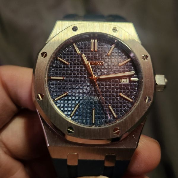 Seiko Custom made AP Homage Mod. Seiko Mod | WatchCharts Marketplace