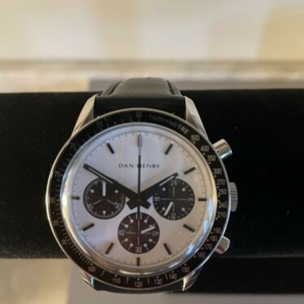 Dan Henry 1962 Racing Chronograph - Pre-Owned. Ships with black and ...