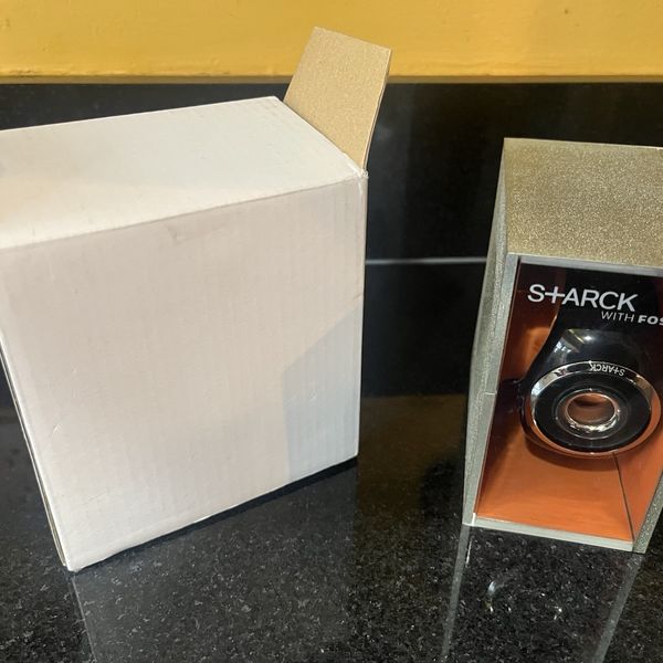 Phillipe Starck Vintage Fossil Ring Watch Black Never Worn with Box New ...