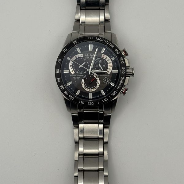 Citizen Eco-Drive Perpetual Calendar Radio Controlled Chronograph ...