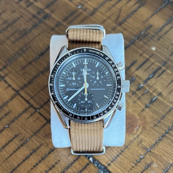 OMEGA x Swatch MoonSwatch MoonShine - Mission to Moon - Steel Metal Mod ...