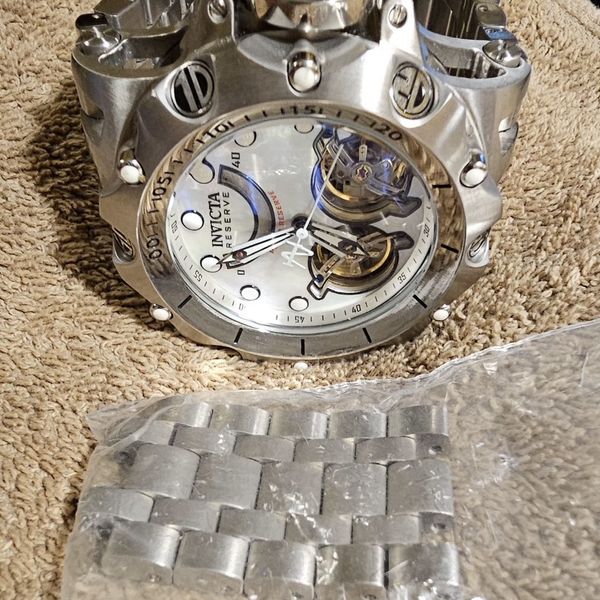 Invicta Venom Fusion Double Open Heart MOP Dial 51mm Model 33536 Auto ...