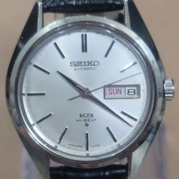 1972S VINTAGE KING SEIKO KS 5626 HI BEAT 28800BPH AUTOMATIC 25J SS MENS WATCH | WatchCharts ...