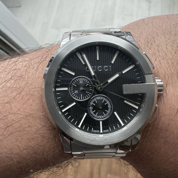 Gucci Watch G-Chrono Mens YA101204 No Box very good condition ...