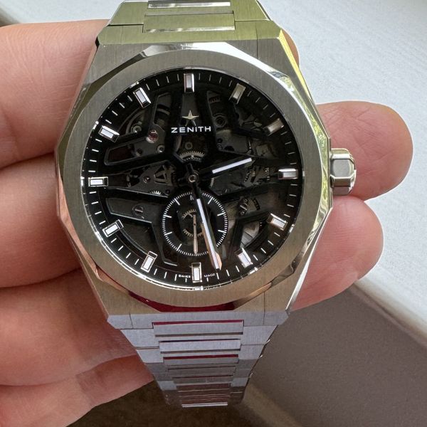 Zenith Defy Skyline Skeleton Black - LNIB [$7,100 USD] | WatchCharts Marketplace