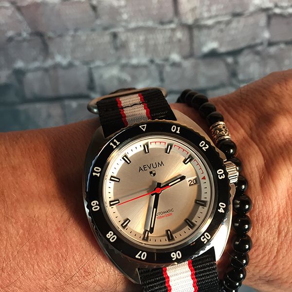 FS: Aevum Apex watch Silver face and NATO strap | WatchCharts Marketplace