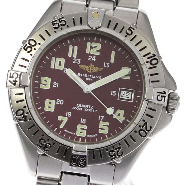 [BREITLING] Breitling Colt Date A57035 Quartz Men's_715040 [Used ...
