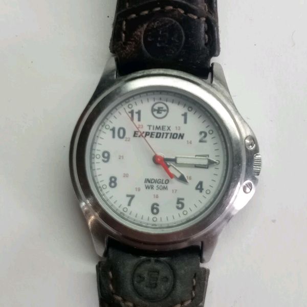Women's Timex Indiglo Watch Working Battery In Touch Crown Lights Up ...