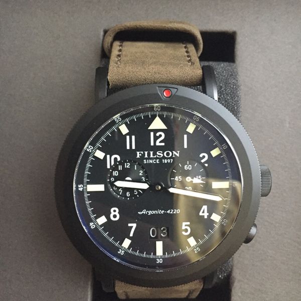 Shinola Filson Chronograph New $300 | WatchCharts Marketplace