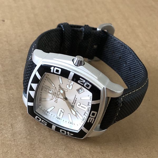 Invicta Men Invicta Men's Watch 3492 II Collection Canvas Aluminum Case ...