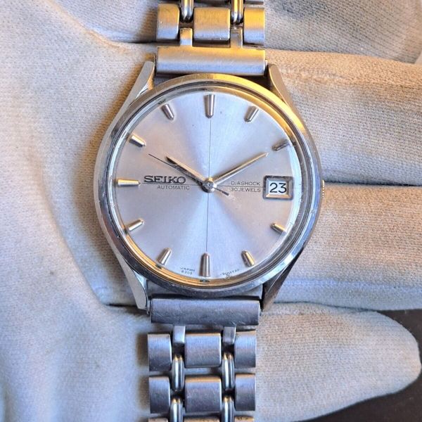Vintage Seiko Sea Lion M77 8305-9000 Cross Hair 30 Jewel Watch ...