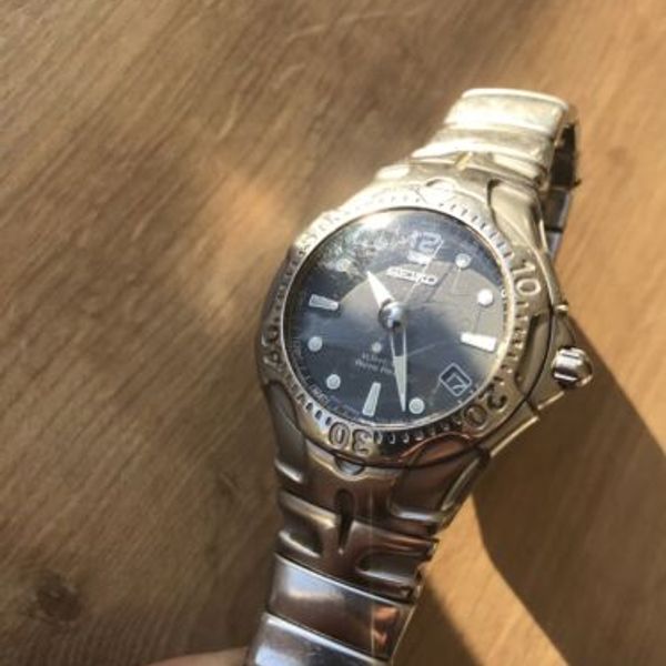 Seiko Kinetic Auto Relay Gents 5J22 Watch Spares Repair 99p St Bid | WatchCharts Marketplace