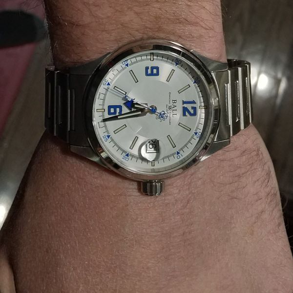 FS Ball Fireman Racer White/Blue | WatchCharts Marketplace