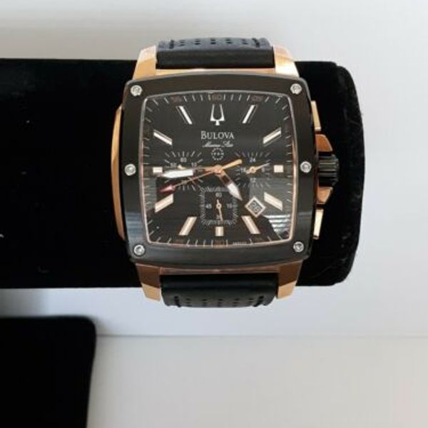 Rare Bulova Marine Star Chronograph Men's Watch | WatchCharts
