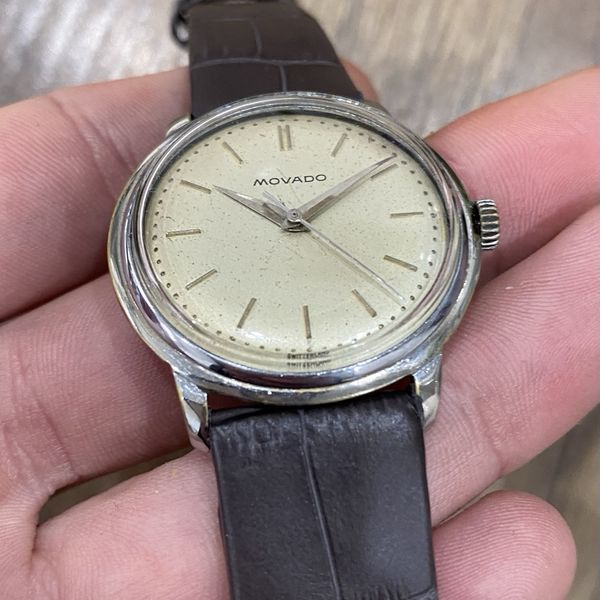 Movado Manual Wind Vintage Wristwatch 1950's. Working perfectly ...